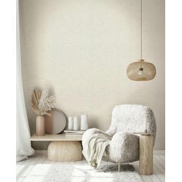 Vliestapete marburg "Tapete Pure Line", beige, B:0,53m H:0,01m L:10,05m, Vlies, Tapeten, moderne Vliestapete f&uuml;r Wohnzimmer Schlafzimmer K&uuml;che