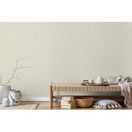 Vliestapete marburg "Tapete Lost Linen", beige, B:0,53m H:0,01m L:10,05m, Vlies, Tapeten, moderne Vliestapete f&uuml;r Wohnzimmer Schlafzimmer K&uuml;che