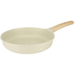 Bratpfanne RESTO KITCHENWARE "Ran, Universalpfanne mit Antihaftbeschichtung", beige, H:6cm L:48,5cm &Oslash;:28cm, Pfannen, Bratpfanne, Induktion, f&uuml;r alle Herdarten geeignet