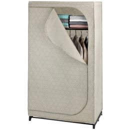 Kleiderst&auml;nder Wenko "Balance", grau (taupe), B:90cm H:160cm T:50cm, Polypropylen, Stahl, Garderobenst&auml;nder, BxTxH: 90x50x160 cm