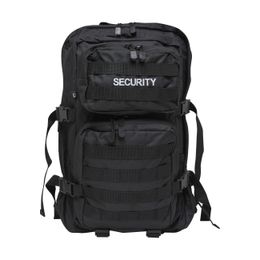 Rucksack Brandit "Brandit Security US Cooper Large Backpack", Gr. onesize, schwarz, Polyester, Rucks&auml;cke Rucksack