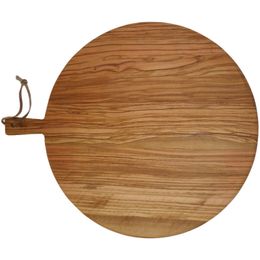 K&auml;sebrett BERARD FRANCE 1892, braun (holzfarben), B:40cm H:2cm L:48cm, Massivholz, Schneidebretter, Olivenholz, jedes St&uuml;ck ein Unikat