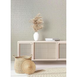 Vliestapete marburg "Textured Tones", beige, B:0,53m L:10,05m, Vlies, Tapeten, moderne Tapete f&uuml;r Wohnzimmer Schlafzimmer K&uuml;che