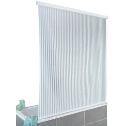 Duschrollo Wenko, wei&szlig;, B:128cm H:240cm, Polyethylen-Vinylacetat (PEVA), Duschvorh&auml;nge