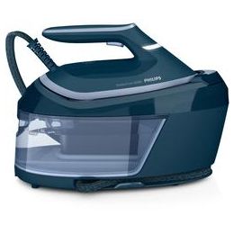 Philips Dampfb&uuml;gelstation "PerfectCare 6000 Series PSG6023/20, Dunkelblau", dunkelblau, Dampfb&uuml;gelstationen, 2.400 Watt, OptimalTemp & SteamGlide Plus B&uuml;gelsohle, 500gr Dampfsto&szlig;