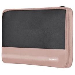 Aufbewahrungstasche Samsonite, Damen, Gr. B/H/T: 33cm x 6,5cm x 25cm, rosa, Lederimitat, Taschen, 3er Set Packw&uuml;rfel