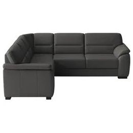 Sit & More Ecksofa SIT & MORE "Montego", grau (anthrazit), B:255cm H:88cm T:225cm, Sofas, Ecksofa, wahlweise mit Bettfunktion und Schubkasten