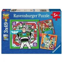 Puzzle Ravensburger "Toy Story 5", bunt, Puzzles, KinderB:21cm H:21cm, Pappe, Motiv, Made in Europe, B:21cm H:21cm