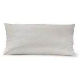 Kissenbezug Irisette "Paris 8000", leinen, B:80cm L:40cm, Mako-Satin, Obermaterial: 100% Baumwolle, Kissenbez&uuml;ge, Kissenbezug, Hochwertiger Premium Kissenbezug