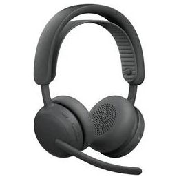 Logitech Wireless-Headset "Zone Wireless 2 ES for Business (UC Version)", graphit, B:18,36cm H:18,52cm T:7,3cm, Kopfh&ouml;rer