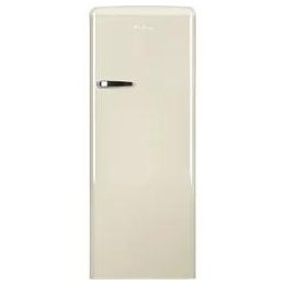 Amica Vollraumk&uuml;hlschrank "VKSR 354 155 B", Energieeffizienz: E (A-G), braun, Rechtsanschlag, nicht wechselbar, K&uuml;hlschr&auml;nke, Viel Raum f&uuml;r Frische &ndash; leise, hell und flexibel sortiert