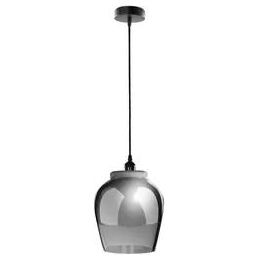 Kayoom H&auml;ngeleuchte "Sombra in Grau / Schwarz, ohne Leuchtmittel, LxBxH: 22 x 22 x 29 cm", grau, schwarz, H: 29cm, 1 Stk., Leuchten, H&auml;ngeleuchte