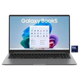 Samsung Notebook "Galaxy Book5 (NP750X) 15,6'' Ultra 7 16GB/512GB", grau, 16 GB RAM 512 GB SSD, Ultra 7, Microsoft Windows 11 Home, Notebooks