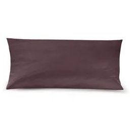 Kissenbezug Irisette "Paris 8000", rubin, B:80cm L:40cm, Mako-Satin, Obermaterial: 100% Baumwolle, Kissenbez&uuml;ge, Kissenbezug, Hochwertiger Premium Kissenbezug