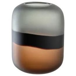 Dekovase Leonardo "GK/Vase CORSO SABBIA", bunt (mehrfarbig), B:21cm H:25cm T:21cm, Glas, Vasen, aus Glas