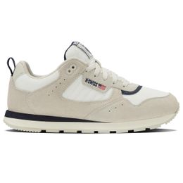 Sneaker K-Swiss "VISTA RUNNER T", Herren, Gr. 43, swht, lghtgy, navacad, Textil, Schuhe Sneaker