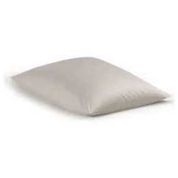 Kissenbezug Irisette "Paris 8000", leinen, B:80cm L:80cm, Mako-Satin, Obermaterial: 100% Baumwolle, Kissenbez&uuml;ge, Kissenbezug, Hochwertiger Premium Kissenbezug