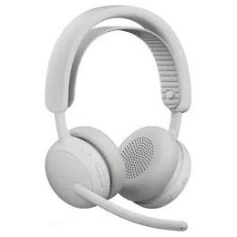 Logitech Wireless-Headset "Zone Wireless 2 ES for Business (Teams Version)", grauwei&szlig;, B:18,36cm H:18,52cm T:7,3cm, Kopfh&ouml;rer