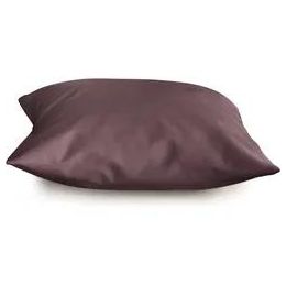 Kissenbezug Irisette "Paris 8000", rubin, B:40cm L:40cm, Mako-Satin, Obermaterial: 100% Baumwolle, Kissenbez&uuml;ge, Kissenbezug, Hochwertiger Premium Kissenbezug