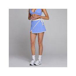 Myprotein MP Damen Tempo Contrast Wrap Rock-Shorts - Kornblumenblau - XS