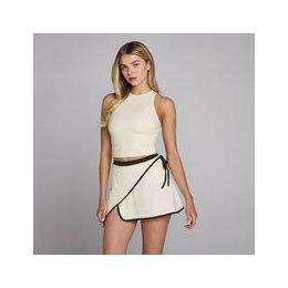 Myprotein MP Damen Tempo Top mit hohem Kragen - Elfenbein - XL