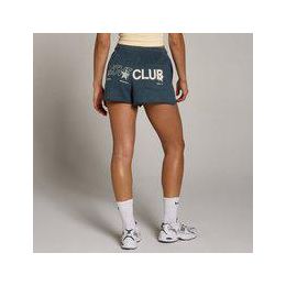 Myprotein MP Damen Move Club Graphic Leicht Loopback Sweatshorts - Faded Blue - S
