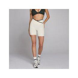 Myprotein MP Damen Tempo Contrast Shorts - Elfenbein - S