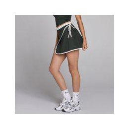 Myprotein MP Damen Tempo Kontrast Wickel-Skort - Schwarz Verwaschen - XS