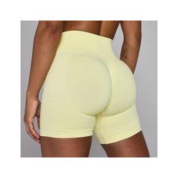 Myprotein MP Damen Lift Nahtlos Shorts - Zitronengelb - XXL