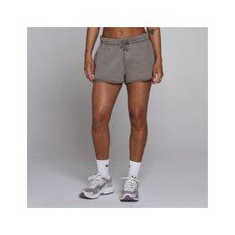Myprotein MP Damen Lift Graphic Lifestyle Shorts - Dunkeltr&uuml;ffel - XS