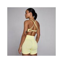 Myprotein MP Women's Lift Seamless Strappy Bra - Lemon - XS