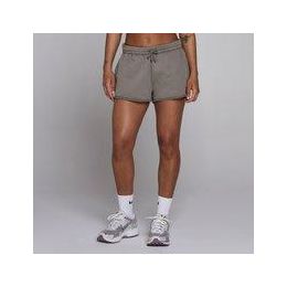 Myprotein MP Damen Lift Graphic Lifestyle Shorts - Dunkeltr&uuml;ffel - XS