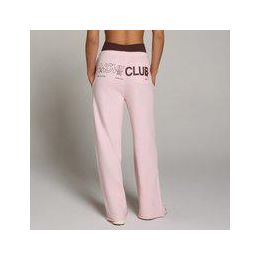 Myprotein MP Damen Move Club Graphic Lightweight Loopback Straight Leg Joggers - Blush - XL