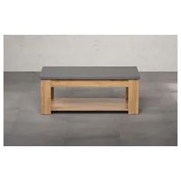 Couchtisch Home Affaire "Ambres", grau, H:46cm T:67cm, Tische, Couchtisch, Couchtisch mit 1 offenem Fach - (B/T/H) 120/67/46 cm