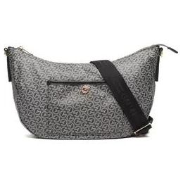 Schultertasche GATTINONI "Helix Medium Hobo Bag Damen", Damen, Gr. B/H/T: 15cm x 24cm onesize, schwarz, Polyurethan, Taschen Schultertasche, Schultertasche Damen, Shopper, Handtasche, Fashion, Lifestyle, Sale