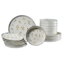 Ritzenhoff & Breker Tafelservice RITZENHOFF & BREKER "Viola", bunt, 18, Steinzeug, Geschirr-Sets, Tafelservice