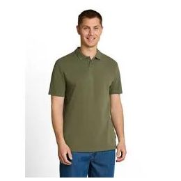 Poloshirt Tom Tailor DENIM, Herren, Gr. XXL, oak leaf gr&uuml;n, Single Jersey, Obermaterial: 60% Baumwolle, 40% Polyester, Shirts