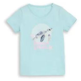 T-Shirt Tom Tailor, M&auml;dchen, Gr. 92/98, cool lila, Single Jersey, Obermaterial: 100% Baumwolle, regular fit, Shirts T-Shirt
