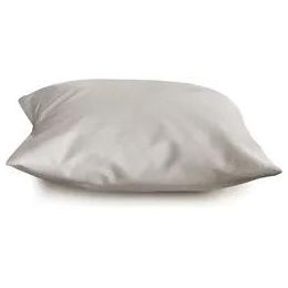 Kissenbezug Irisette "Paris 8000", leinen, B:40cm L:40cm, Mako-Satin, Obermaterial: 100% Baumwolle, Kissenbez&uuml;ge, Kissenbezug, Hochwertiger Premium Kissenbezug