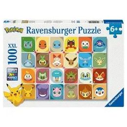 Puzzle Ravensburger "Pok&eacute;mon, Pok&eacute;mon Gesichter", bunt, Puzzles, KinderB:49cm H:36cm, Pappe, Motiv, Made in Germany, B:49cm H:36cm