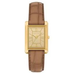 Quarzuhr Michael Kors "ESSEX", braun, Armbanduhren, Damen, Quarzuhr, Armbanduhr, Damenuhr, Lederarmband, analog