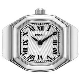Quarzuhr Fossil "Watch Ring", edelstahlfarben, Armbanduhren, Damen, Quarzuhr, Armbanduhr, Damenuhr, Edelstahlarmband, analog