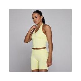 Myprotein MP Damen Tempo Nahtlos Neckholder Top - Zitrone - XXL