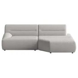 Sit & More Ecksofa SIT & MORE "Scrabble", hellgrau, B:260cm H:80cm T:130cm, 95% Polyester, 9% Polyamid, Sofas, Ecksofa