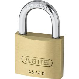 Abus Vorh&auml;ngeschloss, 45/40 Lock-Tag, VE 12 Stk, Messing