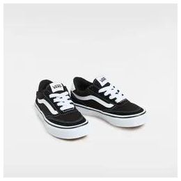 Sneaker Vans "Brooklyn LS", Jungen, Gr. 30, ba2, suede, canvas schwarz, wei&szlig;, Leder, Schuhe Sneaker