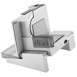 Ritter Allesschneider "serano 5 Duo-Plus", silber (silbermetallic), B:29cm H:24,5cm T:37cm, Allesschneider