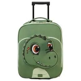 Handgep&auml;ck-Trolley Samsonite "SAMMIES", Kinder, Gr. B/H/T: 36cm x 45cm x 19cm 30 l, dino rex, Koffer, f&uuml;r Ferien, Reise und Urlaub, kompakte Ma&szlig;e