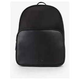 Cityrucksack Valentino BAGS "BACKPACK IRONS", Gr. B/H/T: 30cm x 40cm x 11cm, schwarz, Lederimitat, Rucks&auml;cke Cityrucksack, Unisex Freizeitrucksack, Businessrucksack mit Tragegriff