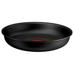 Bratpfanne Tefal "Ingenio Excellence Fusion", schwarz, B:25,8cm H:4,9cm L:25,8cm &Oslash;:24cm, Pfannen, Bratpfanne, abnehmbarer Ingenio-Griff, Thermo-Signal, stapelbar, Induktion